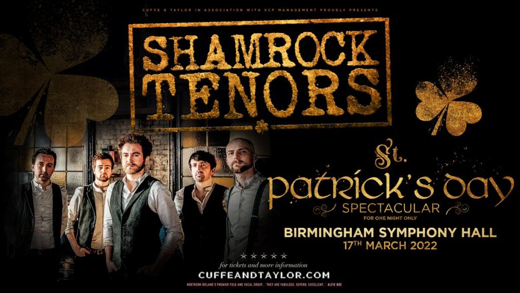 Shamrock Tenors Host St Patrick’s Day Spectacular In Birmingham